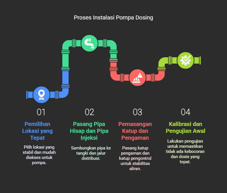 Panduan Instalasi Dosing Pump yang Lengkap Benar & Aman.1